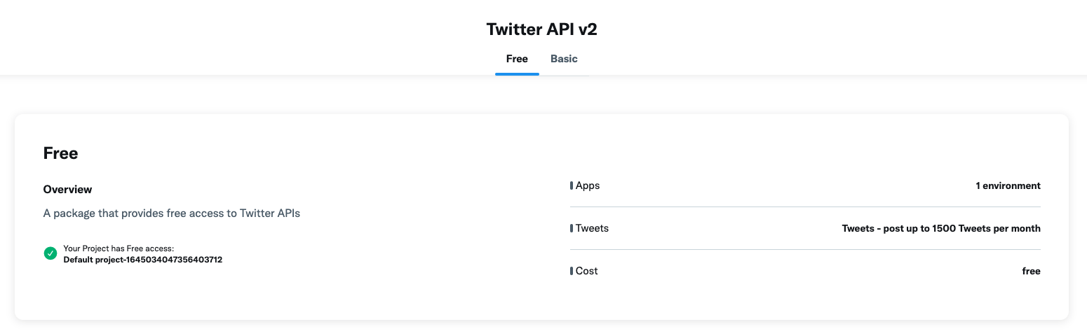 Twitter API（2023/3/30〜 無料版）の登録方法 | 備忘録のような何か